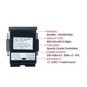 Buy Digital Panel Mount Tachometer with Magnetic Sensor
